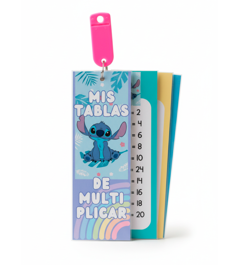 Llavero de Tablas de Multiplicar - Number & Game